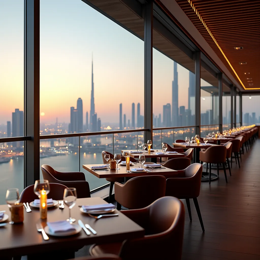 Dining with a View: Scenic Restaurants in Dubai